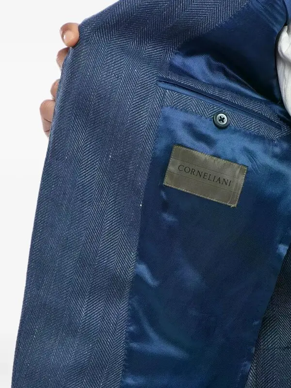 Corneliani Herringbone-pattern Blazer