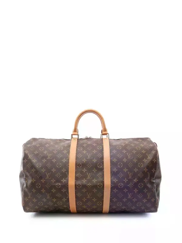 LOUIS VUITTON 2000 Monogram Keepall 55 Travel Bag