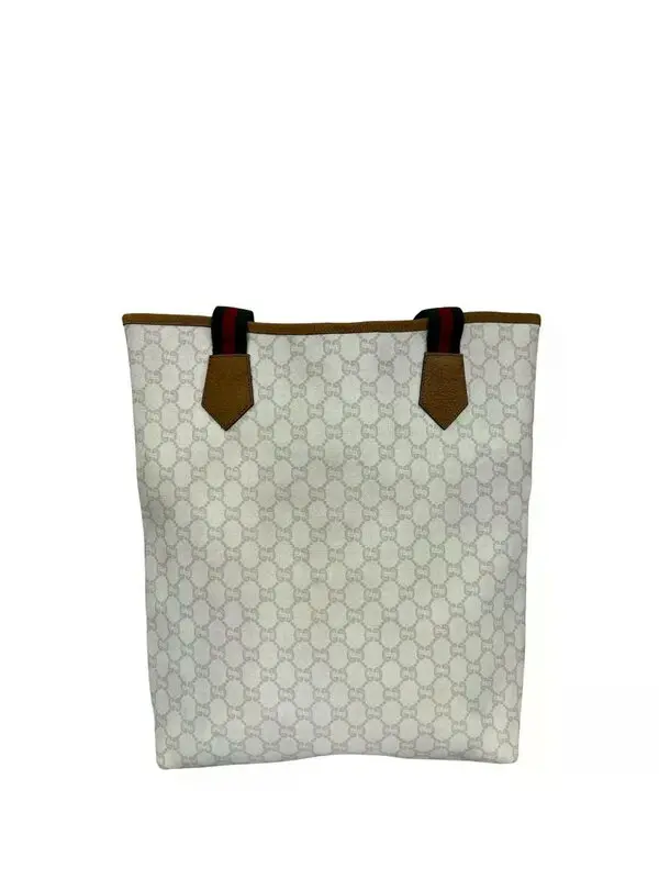 Gucci Gg Supreme Web Tote Bag