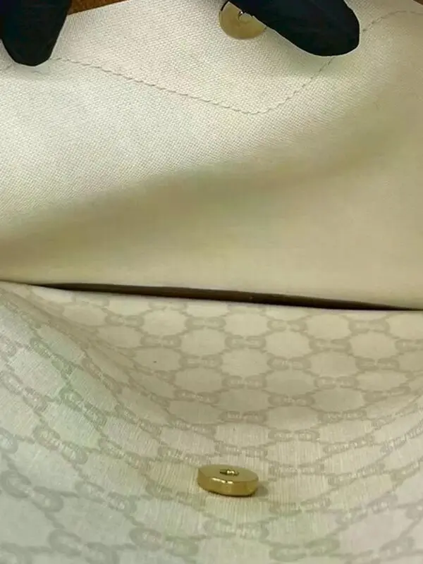 Gucci Gg Supreme Web Tote Bag