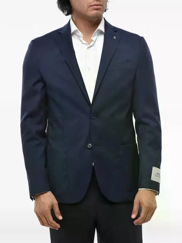 Corneliani Single-breasted Patch-pocket Blazer