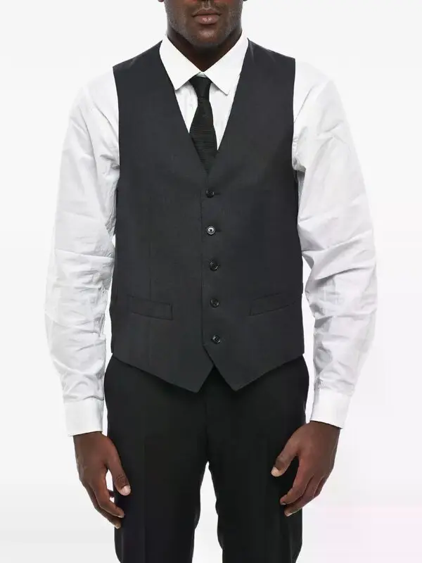 Corneliani Virgin Wool Waistcoat