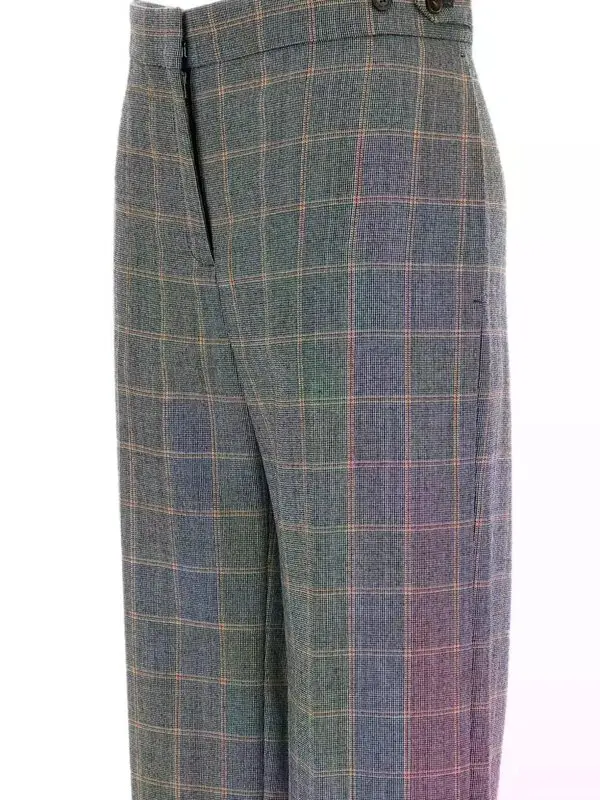 Stella McCartney Checked Wool Trousers