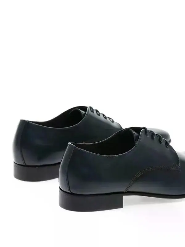 Corneliani Cordoba Leather Derby Shoes