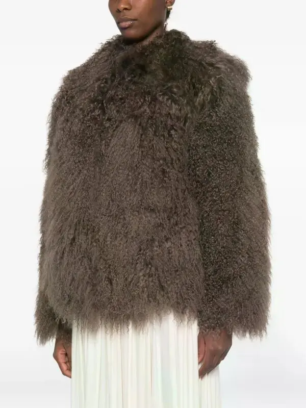 MARTHA LOUIS Shearling-effect Jacket