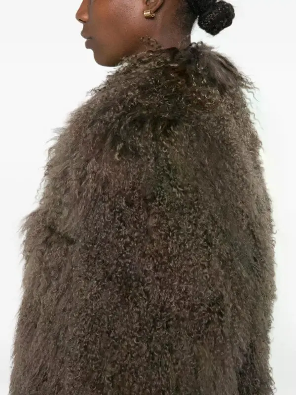 MARTHA LOUIS Shearling-effect Jacket
