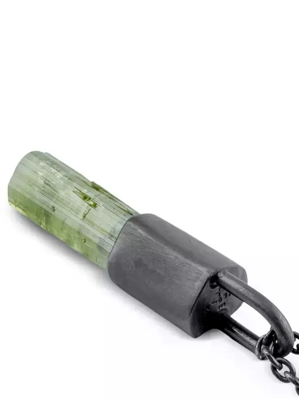 PARTS OF FOUR Sterling Tourmaline Pendant Necklace - Silver