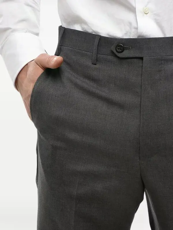 Corneliani Four-pocket Virgin Wool Trousers