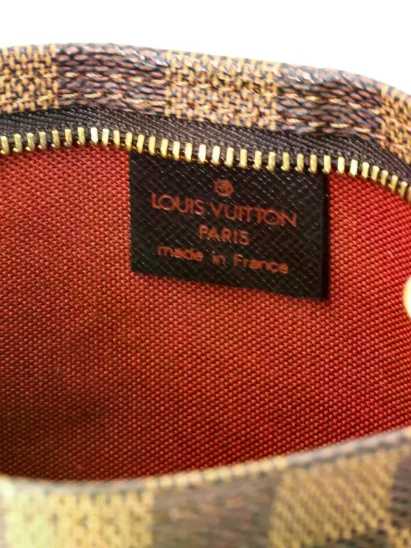 LOUIS VUITTON Trousse Make Up Bag Damier Pouch