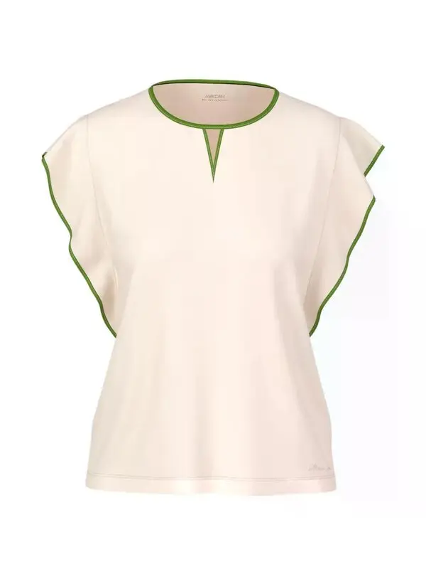MARCCAIN Ruffle-sleeve T-shirt
