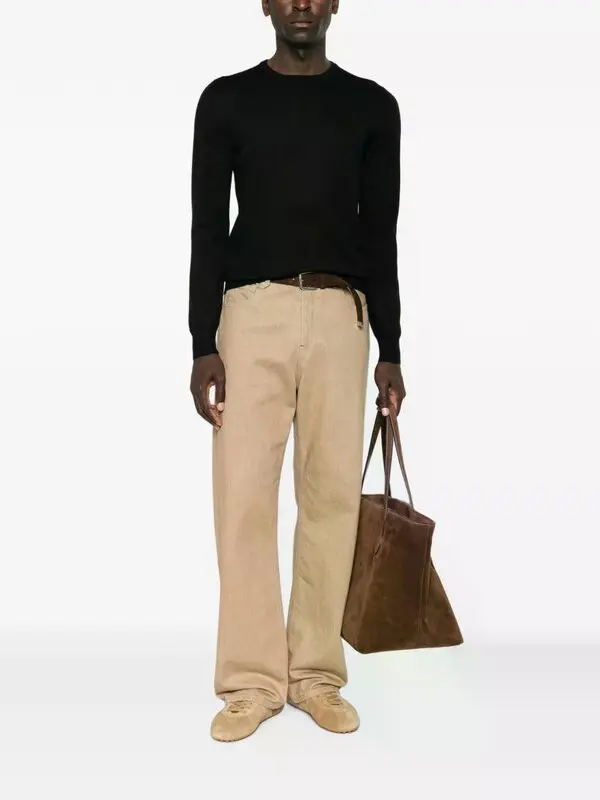 Tagliatore Marley Virgin Wool Crew-neck Long-sleeve Sweater