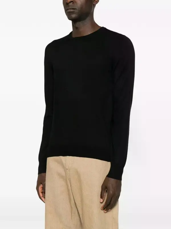 Tagliatore Marley Virgin Wool Crew-neck Long-sleeve Sweater