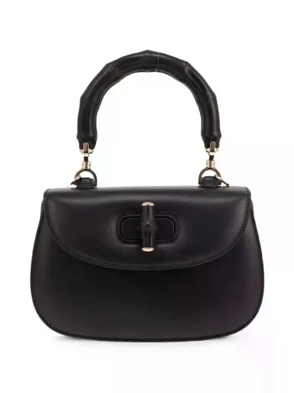 Gucci Bamboo Top Handle Bag - Black