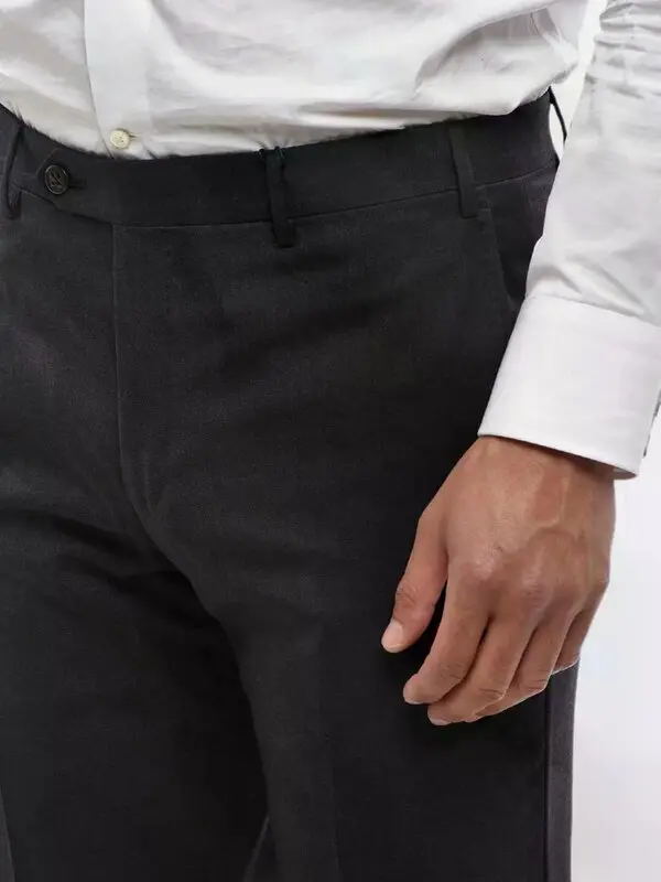 Corneliani Virgin Wool Four-pocket Trousers