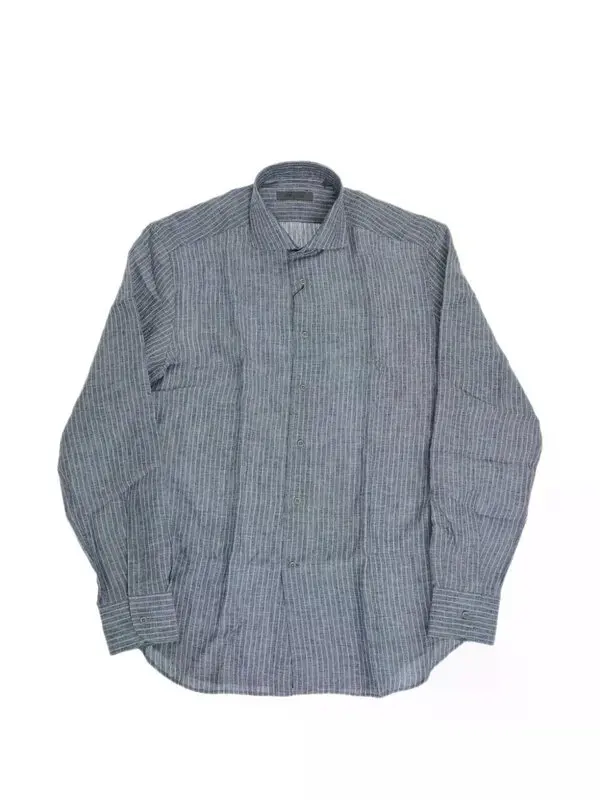 Corneliani Striped Linen Shirt