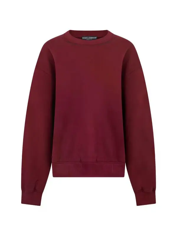Dolce & Gabbana Crew-neck Sweatshirt With Long-sleeves