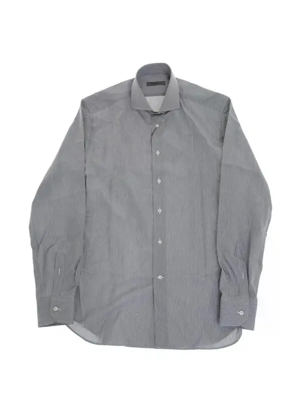 Corneliani Striped Long-sleeve Shirt