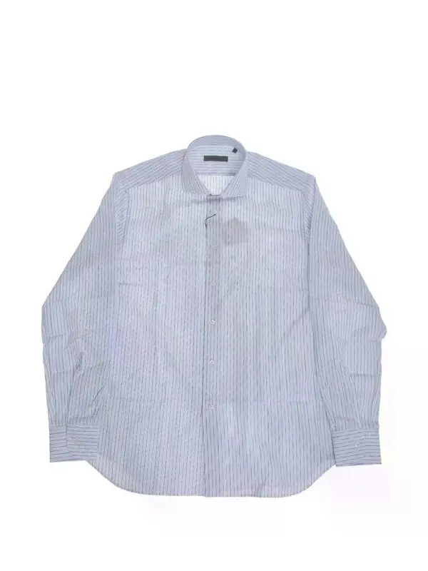 Corneliani Striped Long-sleeve Shirt