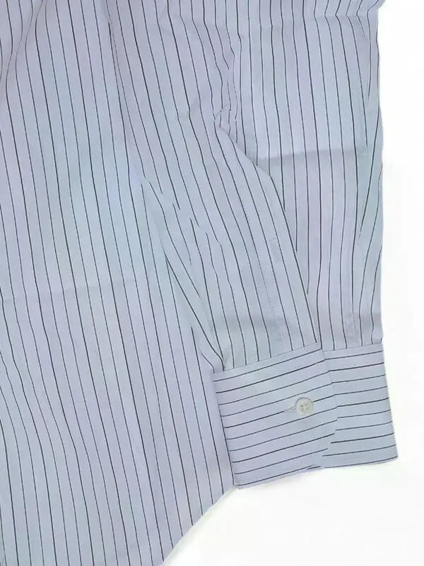 Corneliani Striped Long-sleeve Shirt