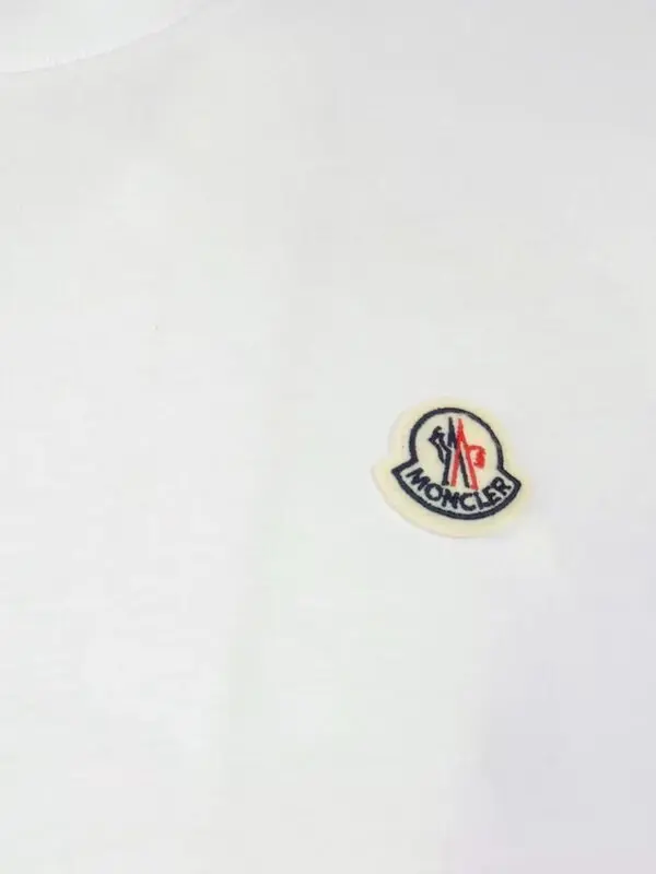 Moncler Logo-patch Cotton T-shirt