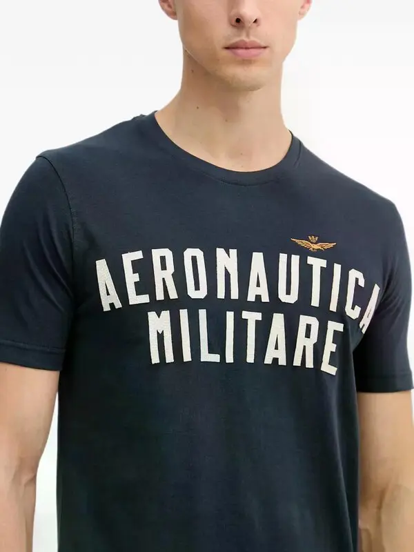 AERONAUTICA MILITARE Logo-print T-shirt