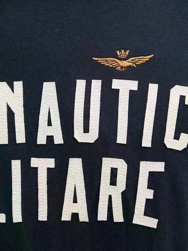 AERONAUTICA MILITARE Logo-print T-shirt