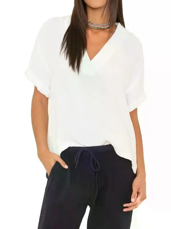 Xirena Avery Crinkled-texture Top
