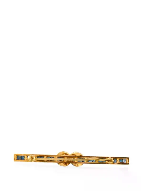 LB EXCLUSIVE Sapphire And Diamond Brooch