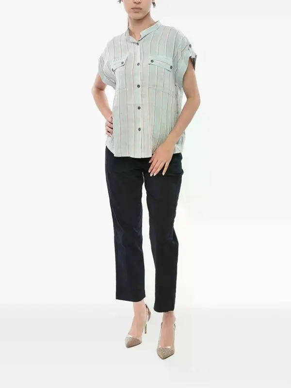 Woolrich Striped Short-sleeve Shirt