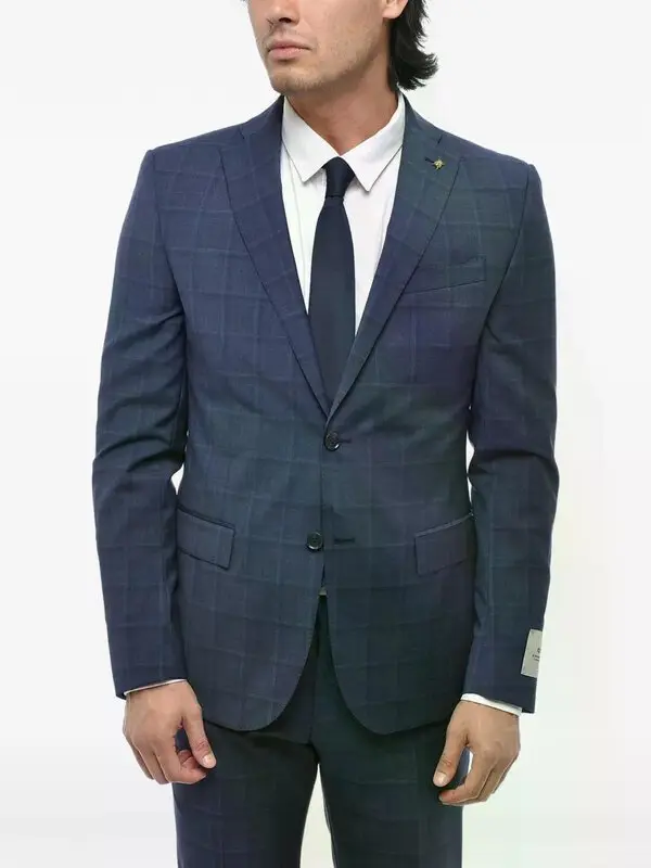 Corneliani Single-breasted Check-pattern Suit