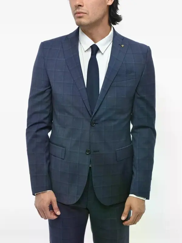 Corneliani Single-breasted Check-pattern Suit