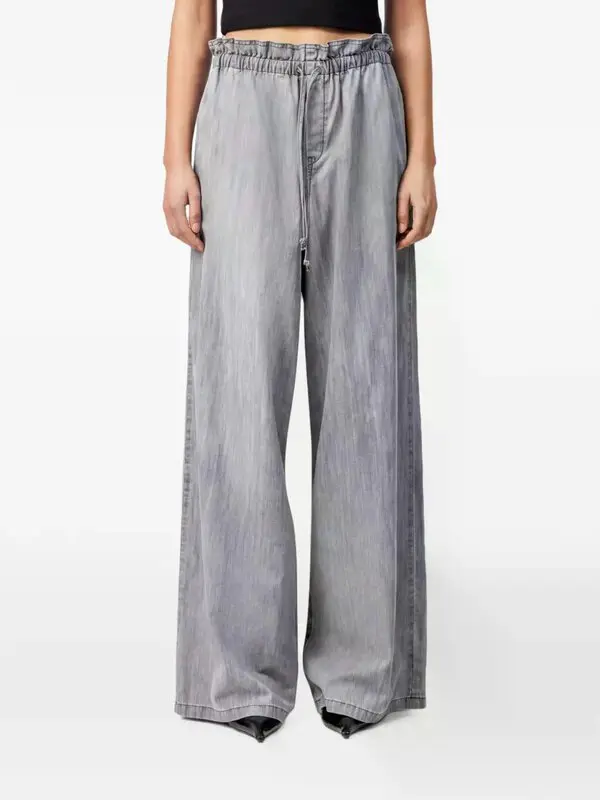 DRYKORN Drawstring-waist Wide-leg Trousers