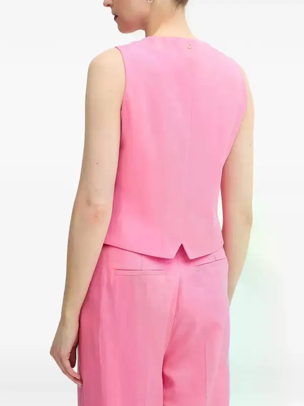 Lola Casademunt Sleeveless Button-up Waistcoat