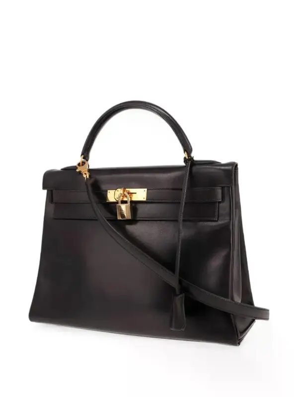 Hermès 1992 32 Kelly Tote Bag - Black