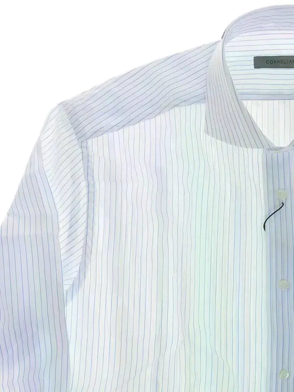 Corneliani Striped Cotton Shirt