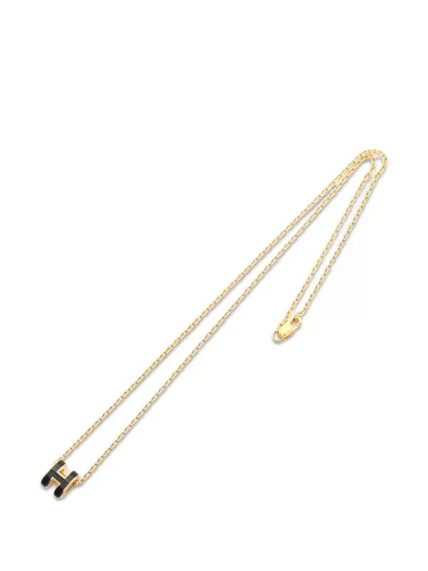 Hermès Mini Pop H Necklace - Gold