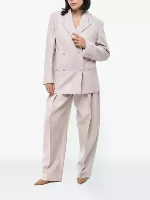 SUPER BLOND Double-breasted Oversized Blazer