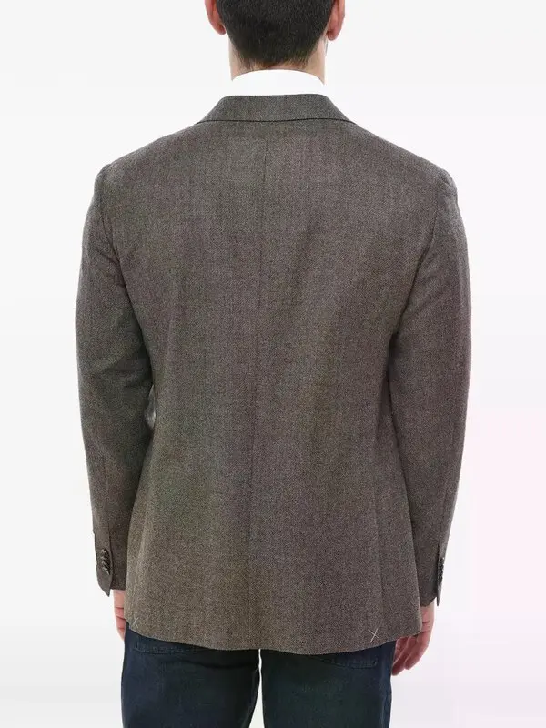 Corneliani Single-breasted Virgin Wool Blazer