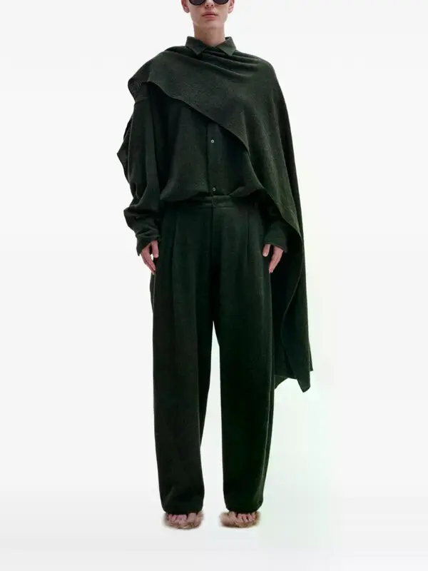 DARKPARK Georgia Detachable Scarf Shirt