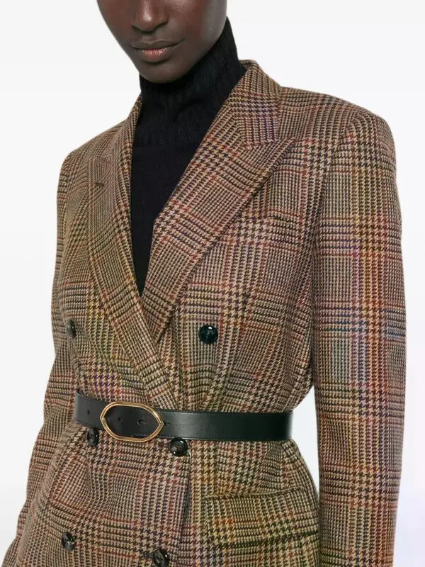 Tagliatore Check-pattern Double-breasted Blazer