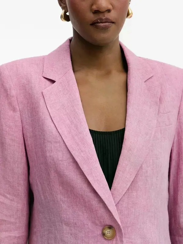 Luisa Spagnoli Vetrate Single-breasted Notched-lapels Blazer