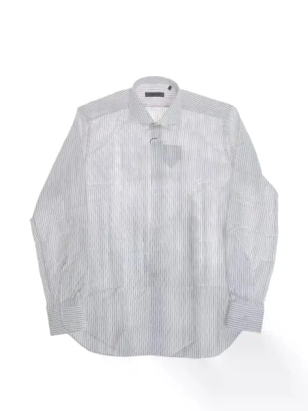 Corneliani Striped French-collar Shirt