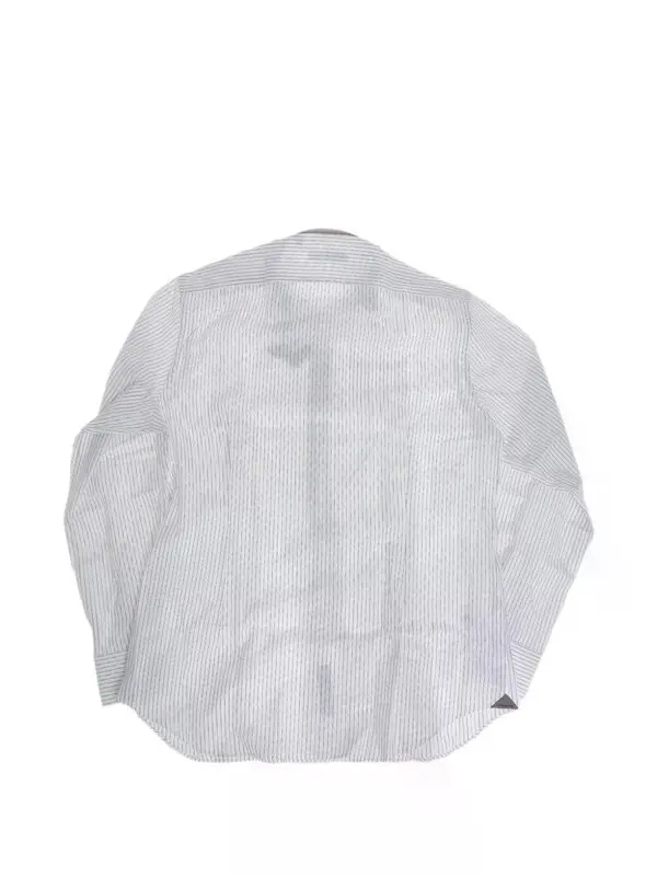 Corneliani Striped French-collar Shirt