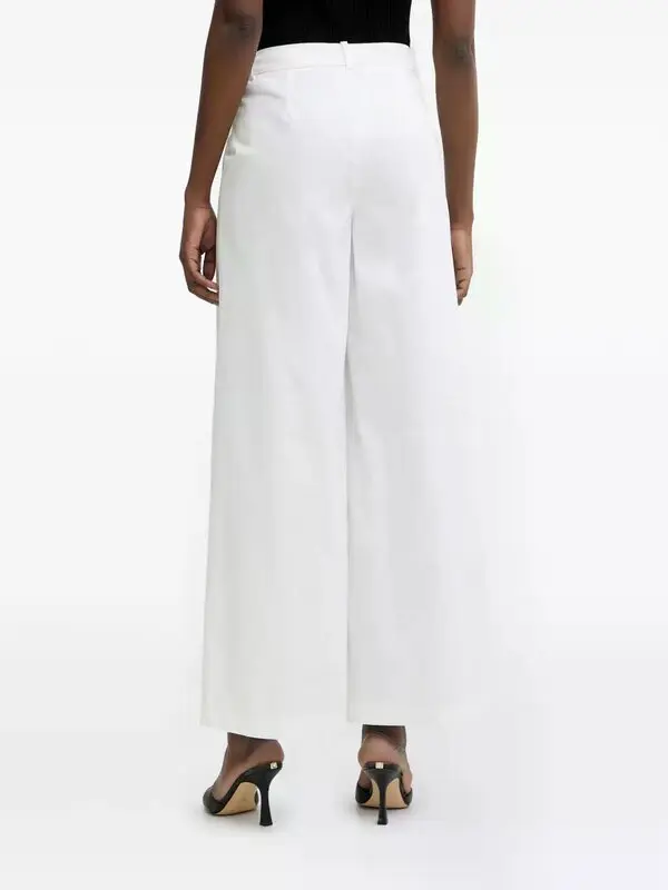 Luisa Spagnoli Pleated Wide-leg Trousers