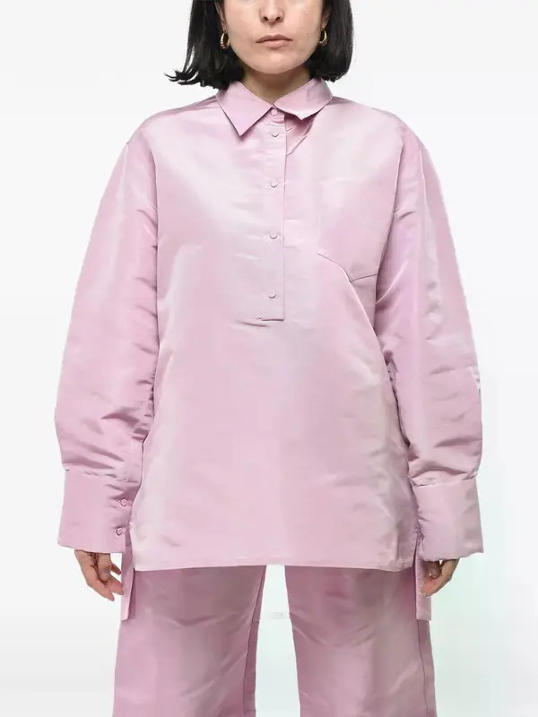 SUPER BLOND Silk Organza Blouse