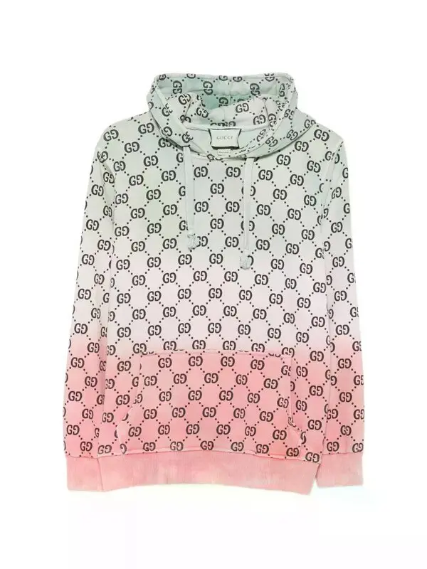 Gucci 2020s Gg Supreme Hoodie - Neutrals