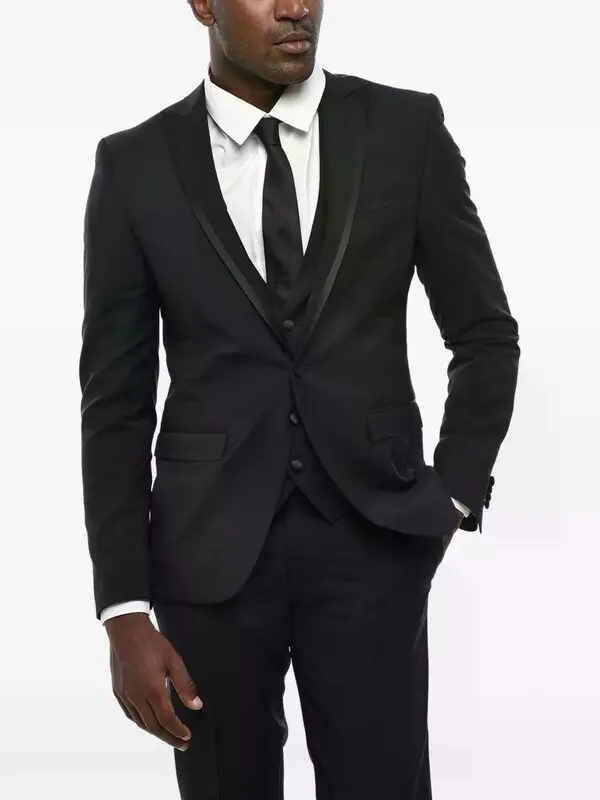 Corneliani Peak-lapel Three-piece Suit