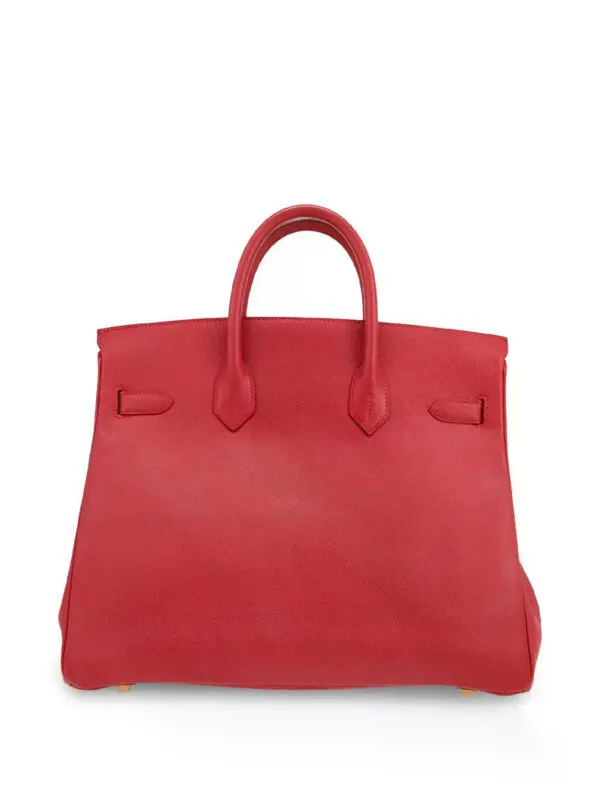 Hermès Haut À Courroies Tote Bag - Red