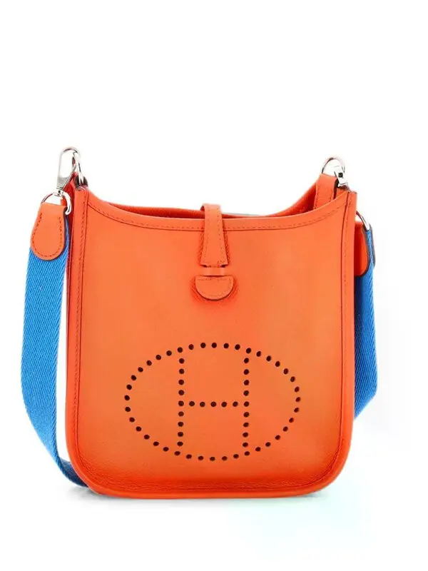 Hermès Evelyne Bag Gen Iii Epsom Tpm Crossbody Bag - Blue