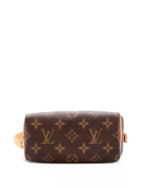 LOUIS VUITTON Speedy Bandouliere Nm Monogram Canvas Nano Bag